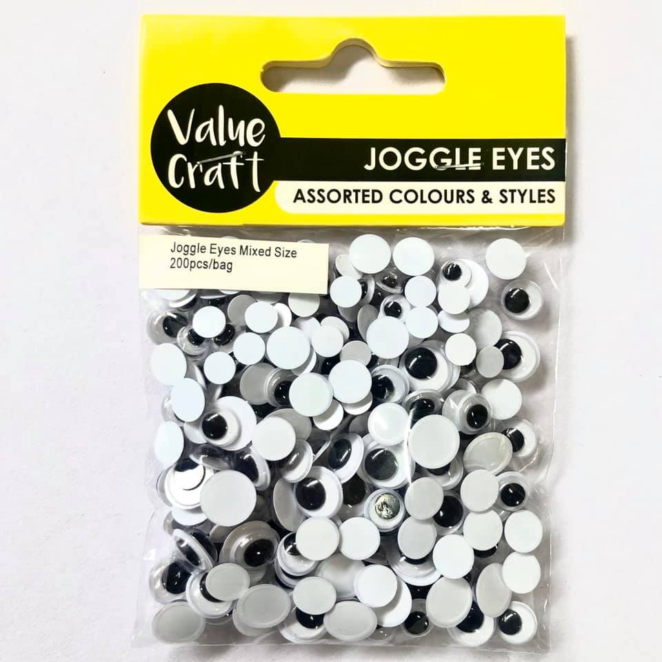 Joggle Eyes Mixed 200pcs – Discount Hut Jamison